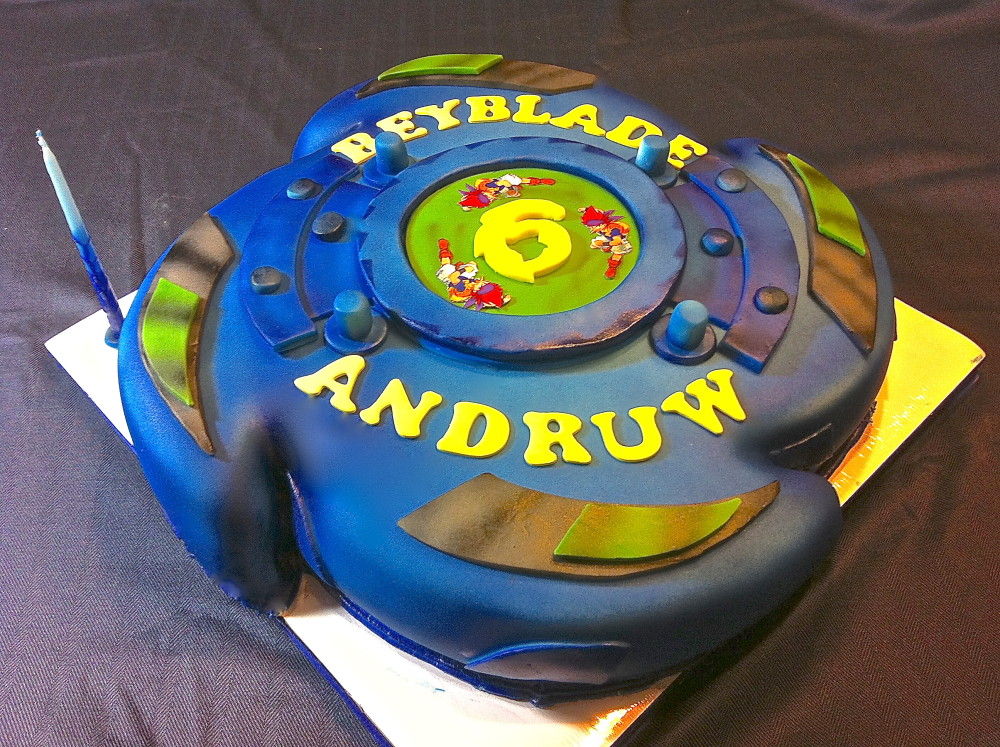 Beyblade cake pictures and ideas